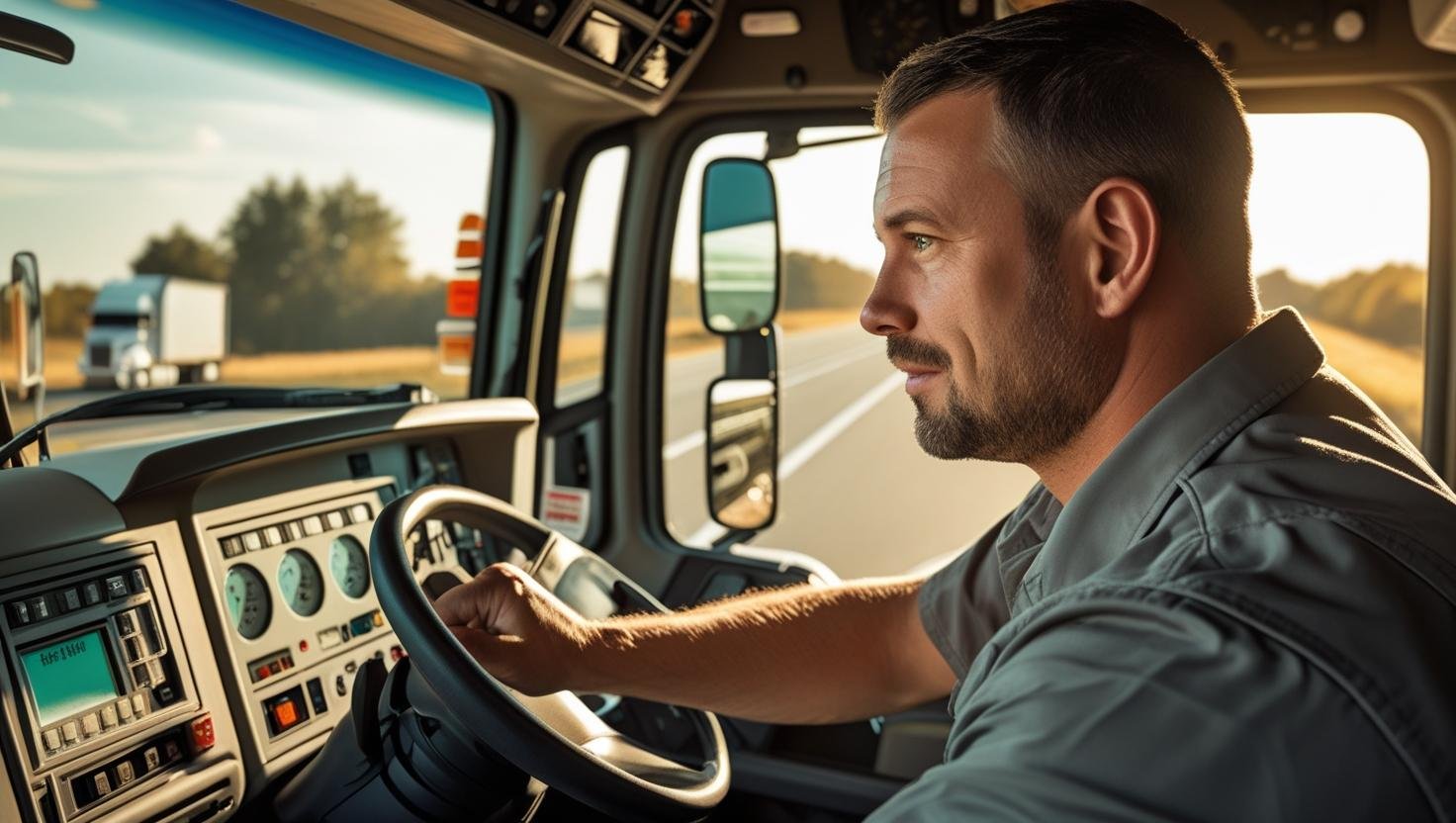 A DAY IN THE LIFE OF A PROFESSIONAL TRUCK DRIVER - The Truck Master School